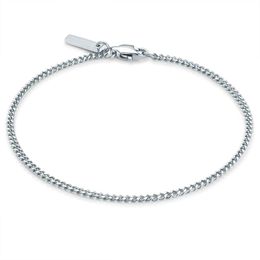 True Rebels Herren Panzerarmband "TR5", 19, Edelstahl, silber, Edelstahl, Armb&auml;nder, aus Edelstahl