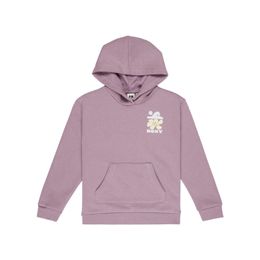 Roxy M&auml;dchen Hoodie "Surf Feeling Brushed", rosa, Gr. 6, Obermaterial: 60% Baumwolle, 40% Polyester., Sweatshirts