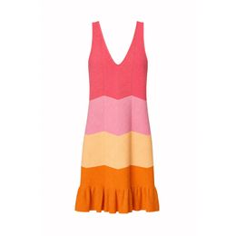 Oh April Kleid 'Jany' Damen Gr&ouml;&szlig;e 38 gelb / hellorange / pastellpink Sommerkleid