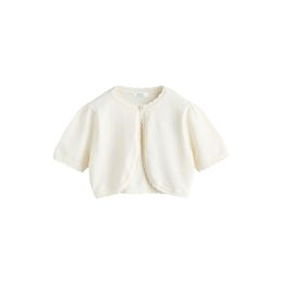 Next Knit Cardigan girl size 80 Off white