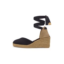 Casta&ntilde;er Espadrilles 'CHIARA' Damen Gr&ouml;&szlig;e 40 schwarz Sommerschuhe