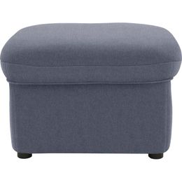 DOMO collection Hocker &raquo;Faenza&laquo; DOMO collection Hocker, in gro&szlig;er Farbvielfalt grau 92% Polyester, 8% Nylon B/H/T: 60cm x 41cm x 60cm, Struktur weich
