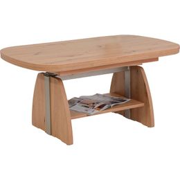 Hela Couchtisch &raquo;Fabian&laquo; mit Funktion, ausziehbar und h&ouml;henverstellbar braun B/H/T: 157cm x 69cm x 67cm