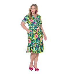 MIAMODA Kleid in mintgr&uuml;n | Gr.: 50
