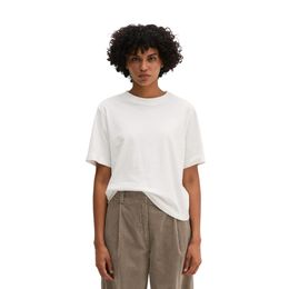 Marc O'Polo MARC O'POLO Damen T-Shirt "aus regenerativer Bio-Baumwolle", wei&szlig;, Basic, Gr. XXL, bedruckt, Obermaterial: 100% Baumwolle, Shirts