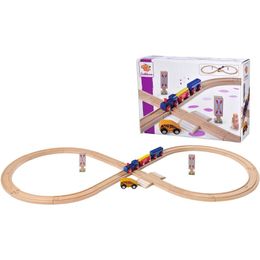 Eichhorn Spielzeug-Eisenbahn &raquo;Achterbahn&laquo; bunt Einheitsgr&ouml;&szlig;e Spielzeug-Eisenbahn