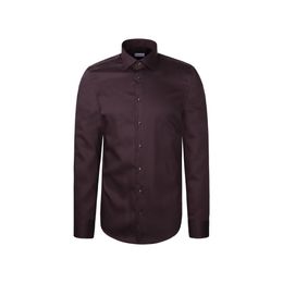 Seidensticker Herren Businesshemd "Schwarze Rose", braun, Gr. 40, unifarben, 100% Baumwolle, Hemden, X-Slim 1/1 Kentkragen Uni