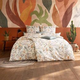 Estella Bettw&auml;sche &raquo;Cordula&laquo; 3 tlg. Mako-Satin, 100% Baumwolle bunt Mako-Satin, Obermaterial: 100% Baumwolle B/L: 135cm x 200cm, 1 Stk., 2 Stk., Mako-Satin, B