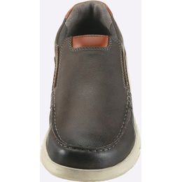 Herren Slipper, Gr. 45khaki, Veloursleder, Schuhe