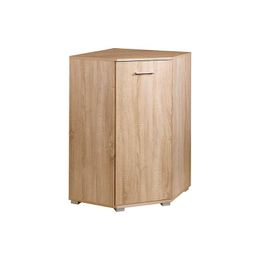 Priess Eckkommode braun Ausf&uuml;hrung 2
