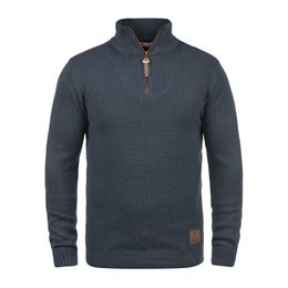 !Solid SOLID Herren Troyer "Troyer SDTommy", blau, Gr. L, Obermaterial: 50% Baumwolle CO. 50% Polyacryl PAN., Pullover