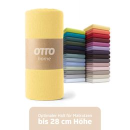 OTTO home Spannbettlaken &raquo;BLACKBERRY in PREMIUM und BASIC Qualit&auml;t, 100% Baumwolle&laquo; f&uuml;r hohe Matratzen bis 28 cm, Bettlaken, Spannbetttuch, Boxspring 