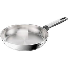 Tefal Bratpfanne &raquo;Emotion+&laquo; Edelstahl 1 tlg. Premium Edelstahl, Induktion, sp&uuml;lmaschinenfest, hochglanzpoliert &Oslash; 24cm + H&ouml;he 8,2cm