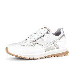 Gabor Damen Sneaker "Sneaker low", Gr. 40, wei&szlig;, Schuhe