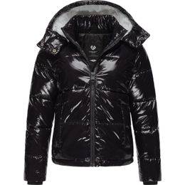 Ragwear Damen Steppjacke "Roobie", schwarz, Gr. M, Au&szlig;enmaterial: 100% Polyester. Innenfutter: 100% Polyester. Wattierung: 100% Polyester, Jacken,