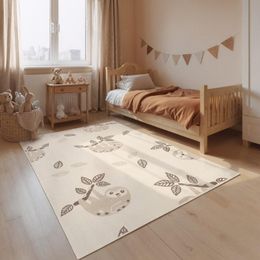 Hanse Home Kinderteppich &raquo;Relaxio&laquo; rechteckig 10 mm H&ouml;he Pflegeleicht, Weich, Kinderzimmer, Spielteppich, Spielunterlage Polypropylen B : 120cm 1 Stk.