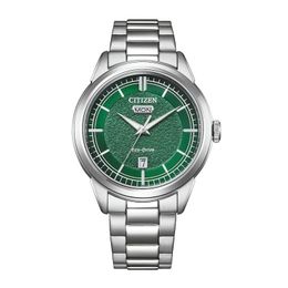 Citizen Damen Solaruhr &raquo;Eco-Drive Classic ( C7 Design)&laquo; Armbanduhr, Herrenuhr, Edelstahlarmband, analog, Big Date Einheitsgr&ouml;&szlig;e
