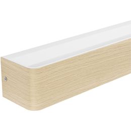 Eglo Wandleuchte &raquo;SANIA 6 Wandlampe - Stahl - LED - 26,5W - IP44&laquo; LED-Modul 1 Stk. Warmwei&szlig; Spiegelampe, Badezimmerleuchte, Wandstrahler, L62 x H8 x 