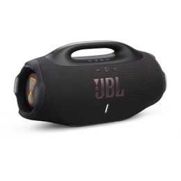 JBL Bluetooth-Lautsprecher &raquo;Boombox 4&laquo; (Bluetooth Bass- und Lautst&auml;rkeregelung 65 W) Akku austauschbar f&uuml;r noch l&auml;ngeren Musikgenuss schwarz Zwei Bass