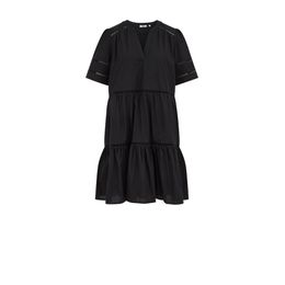 WE Fashion Kleid Damen Gr&ouml;&szlig;e 44 schwarz Sommerkleid