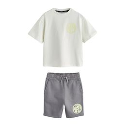 smALLSAINTS Set boy size 110 Grey / Light green / Off white