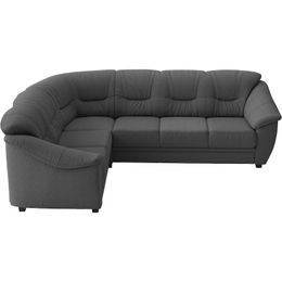 Sit & More sit&more Ecksofa &raquo;Savona L-Form, B. 262cm, klassisches Design, Federkern, Komfort Sitz&laquo; option. Schlaffunktion Liegef. 195x120cm,div. Stoff und 