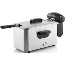 2THETA eta Fritteuse &raquo;Fritola ETA317290000&laquo; 2000 W Fassungsverm&ouml;gen 3 l silber Einheitsgr&ouml;&szlig;e Fritteuse