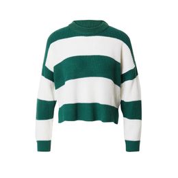 ABOUT YOU Sweater 'Thassia' female size XXL Dark green / White
