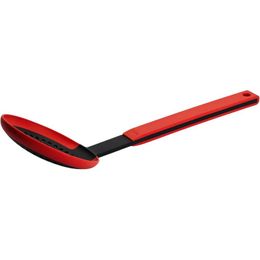 Woll Schauml&ouml;ffel &raquo;Cook it&laquo; aus hochwertigem Kunststoff und Silikon rot Kunststoff, Silikon L: 32cm