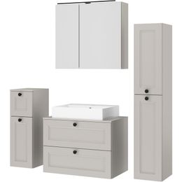 Nobilia Badm&ouml;bel-Set &raquo;Cascada&laquo; beige B/H/T: 160cmcm x 181cmcm x 49cmcm