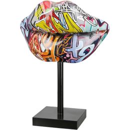 Casablanca by Gilde Dekofigur &raquo;Skulptur Kiss Street Art&laquo; bunt Kunstharz B/H/T: 19,5cm x 26cm x 9cm