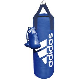 adidas Performance Boxsack &raquo;Blue Corner Boxing Kit&laquo; blau B/H/L: 30cm x 80cm Boxsack