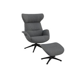 FLEXLUX Relaxsessel &raquo;Fernsehsessel More, ergonomisch, drehbar, robuster Fu&szlig;, Scandi&laquo; Premium Komfort, R&uuml;cken- & Kopfteilverstellung, drehbar, Fu&szlig; 