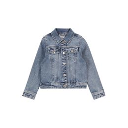 s.Oliver Between-Season Jacket girl size 92 Blue denim / Pink / Eosin