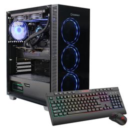 GAMEMAX Gaming-PC &raquo;Draco XD 7980 AMD Ryzen 5 9600X 16GB DDR5 1TB SSD RX 9070&laquo; Windows 11, DDR5 RAM, Wasserk&uuml;hlung Wi-Fi 6 & Bluetooth 5.2, Gigabit 