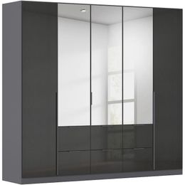 OTTO home Dreht&uuml;renschrank &raquo;Kleiderschrank Schrank Garderobe AGORDO mit Dekor- oder Hochglanzfront&laquo; in zwei Griff-Farben, Breiten 91-360 cm, mit 