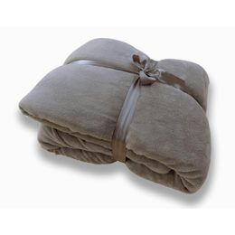 WIRTH Wohndecke &raquo;TIKA&laquo; Sherpa-Decke beige Polyester B/L: 150cm x 220cm