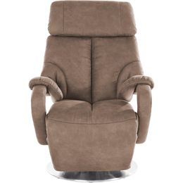 Sit & More sit&more TV-Sessel &raquo;Invito&laquo; in Gr&ouml;&szlig;e M, wahlweise mit Motor und Aufstehhilfe braun Luxus-Kunstleder;NaturLEDER (echtes Rindsleder);Luxus-Microfaser (