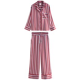 Next Pyjama Damen Gr&ouml;&szlig;e 6XL beere / pastelllila / schwarz Sommerkleid