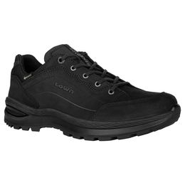 Lowa Damen Wanderschuh "RENEGADE EVO GORE-TEX LO Ws", Gr. 41,5, schwarz, Nubukleder, Schuhe, wasserdicht dank Gore-Tex Membrane