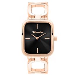 Tamaris Damen Quarzuhr Armbanduhr, Damenuhr, Edelstahlarmband, analog Einheitsgr&ouml;&szlig;e