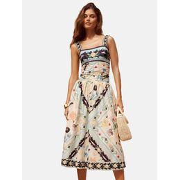 Lipsy Kleid Damen Gr&ouml;&szlig;e 32 hellbeige / azur / mint / aubergine Sommerkleid