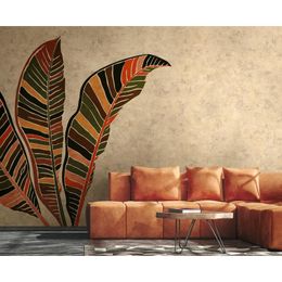 marburg Fototapete &raquo;Pia&laquo; matt glatt moderne Tapete f&uuml;r Wohnzimmer Schlafzimmer K&uuml;che beige Vlies B/L: 4,24m x 2,7m, Rollen: 1