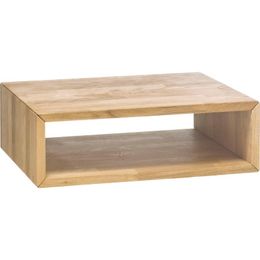 Hasena Nachttisch &raquo;Akai&laquo; braun Eiche massiv B/H/T: 50cm x 16cm x 41cm