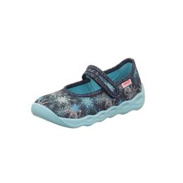 Superfit Hausschuh BUBBLE in Blau/Mehrfarbig | Gr.: 32
