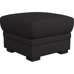 COTTA Hocker &raquo;Marcus&laquo; mit Stauraum schwarz 64% Polyurethan, 25% Polyester, 11% Baumwolle B/H/T: 68cm x 45cm x 68cm, Kunstleder SOFTLUX