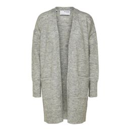 Selected Knit Cardigan 'Lulu' female size XXXL mottled grey