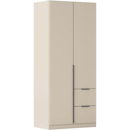 OTTO home Dreht&uuml;renschrank &raquo;Kleiderschrank Schrank Garderobe AGORDO mit Dekor- oder Hochglanzfront&laquo; in zwei Griff-Farben, Breite 91 cm, mit 