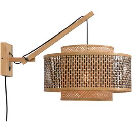GOOD&MOJO Wandleuchte &raquo;Bhutan&laquo; E27 beige &Oslash; 50cm H: 43cm