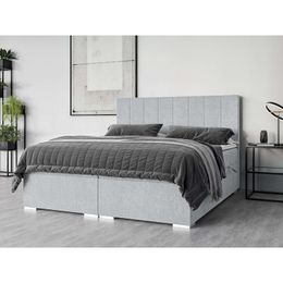 Home Affaire Bett &raquo;Ginoro mit Matratze und Topper, in 3 Breiten (140, 160 und 180 cm)&laquo; Boxspringbett mit Kopfteil, Bettkasten, Matratze (BFK/TFK) und 